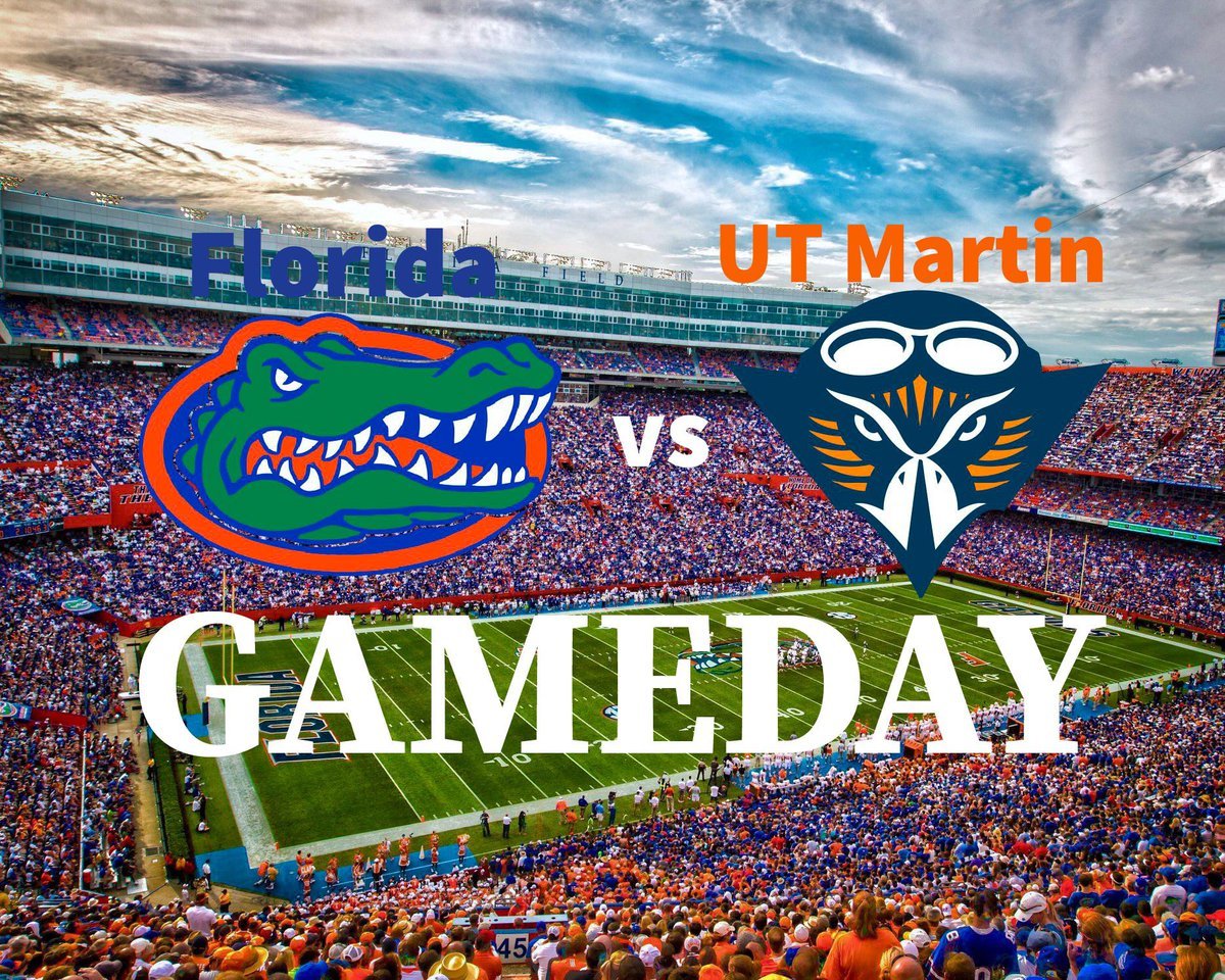 GC8DA9R UF vs. UT Martin - 2019 Gator Football! Go Gators! (Unknown ...