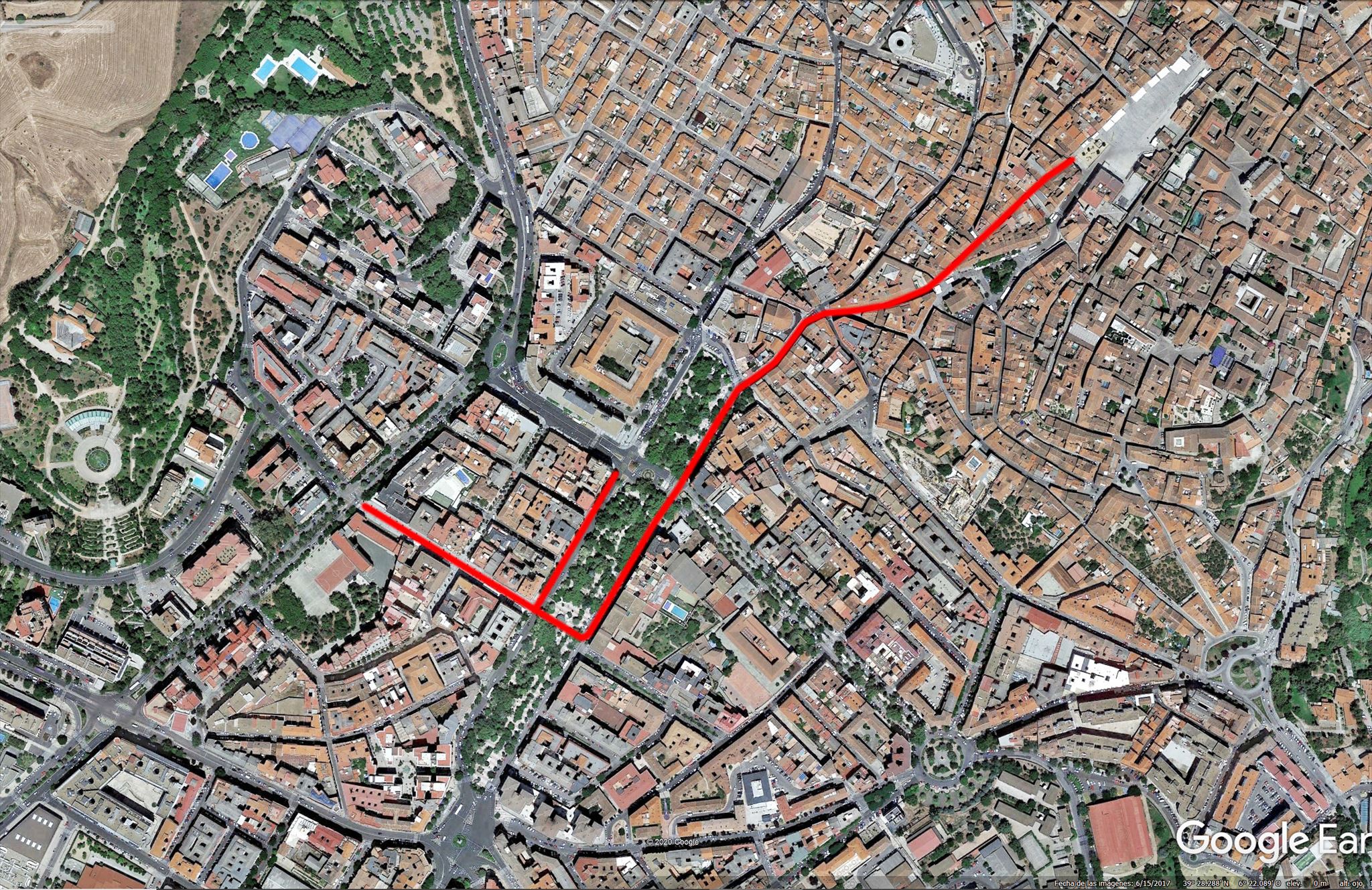 GC93EVA Cáceres at night (Unknown Cache) in Extremadura, Spain created ...