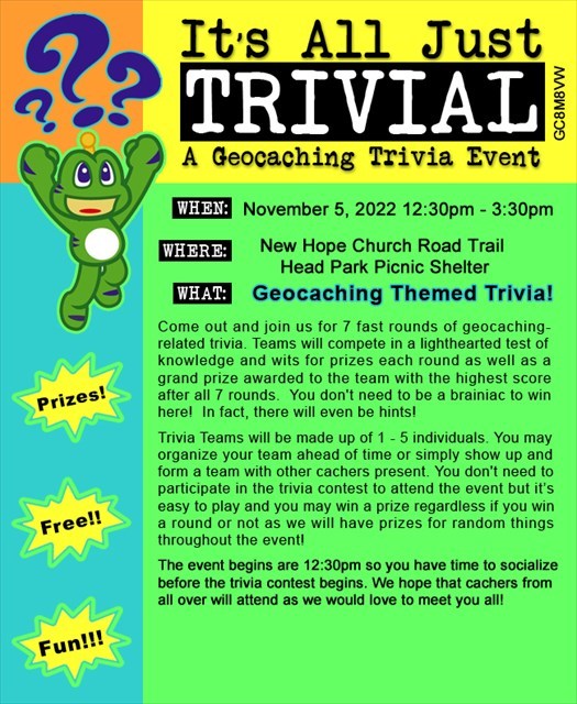 GC8M8VW It’s All Trivial — Community Celebration Event (Community ...