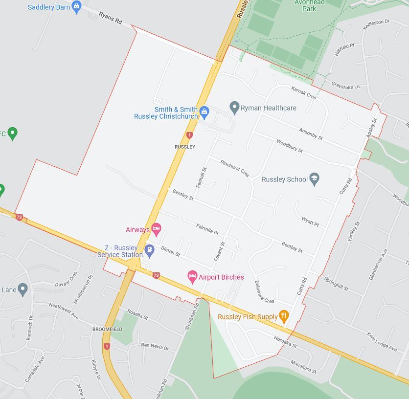 GC9WG7E Suburbs of Christchurch: Russley (Multi-cache) in South Island ...