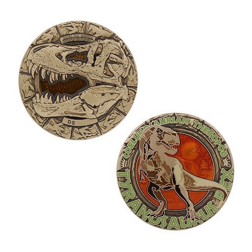 (TB9A30M) Dinosaur Series - Tyrannosaurus Rex Geocoin - 練 Dinosaur ...