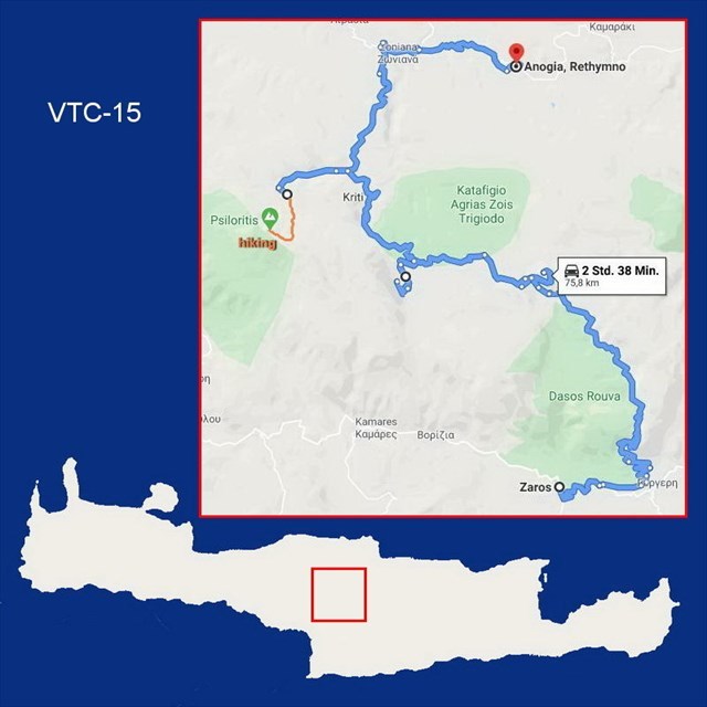 GC8PMNC VTC-15: Anogia - Psiloritis - Zaros (Unknown Cache) in Greece ...