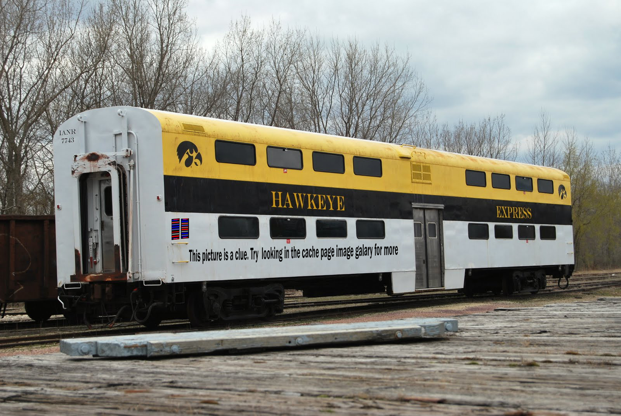 GC61TTA Herky 100 - Hawkeye Express (Unknown Cache) in Iowa, United ...