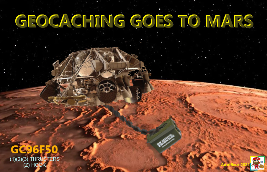 GC96F50 GEOCACHING GOES TO MARS (Unknown Cache) in Florida, United ...
