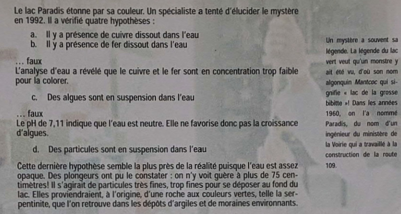 GC89XJW Le Lac de la grosse bibitte (Earthcache) in Québec, Canada ...