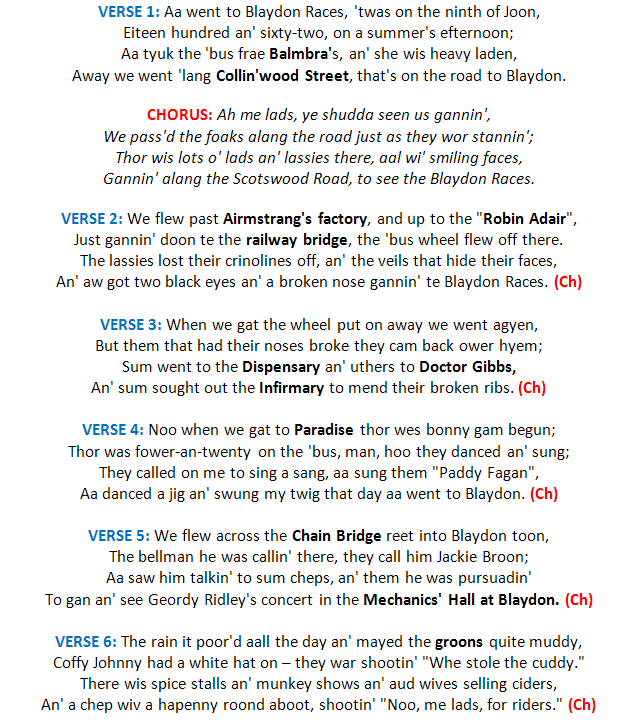 GC6Z858 Gannin to Blaydon Races (Wherigo Cache) in North East England ...