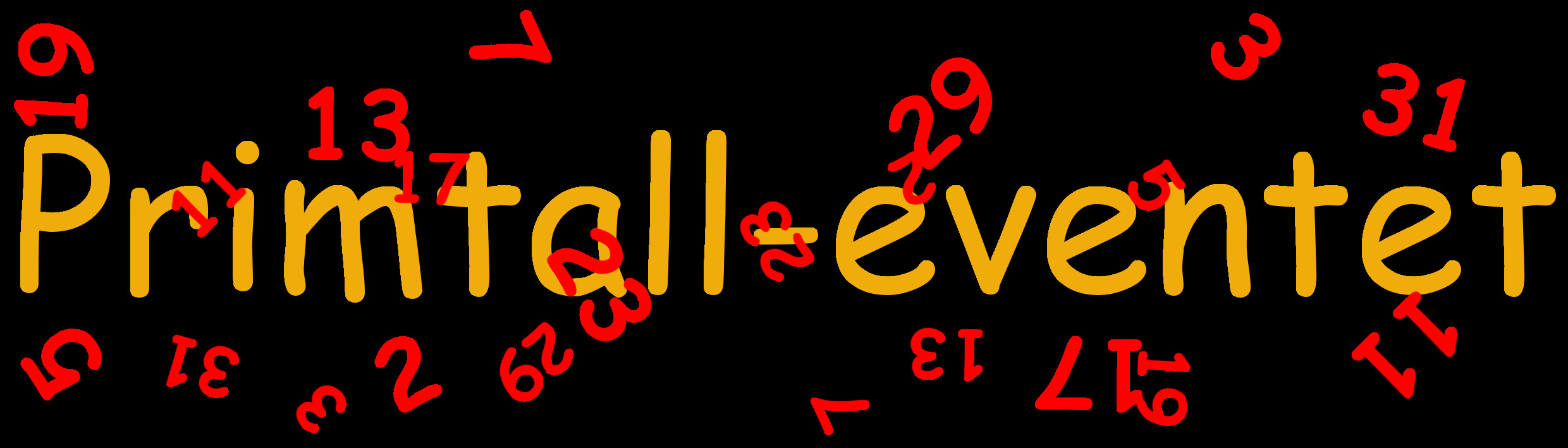 GC7CCKQ Primtall-eventet (Event Cache) in Trøndelag, Norway created by ...