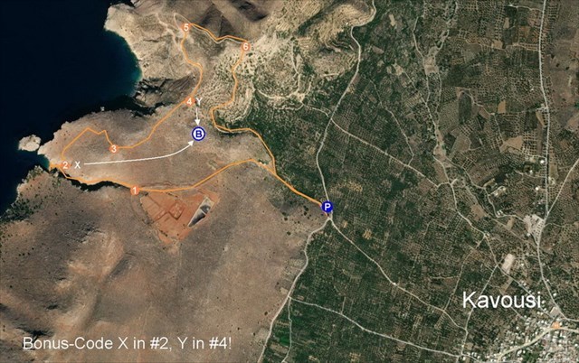 GC8GEXH #1 - West of Kavousi (Traditional Cache) in Greece created by ...