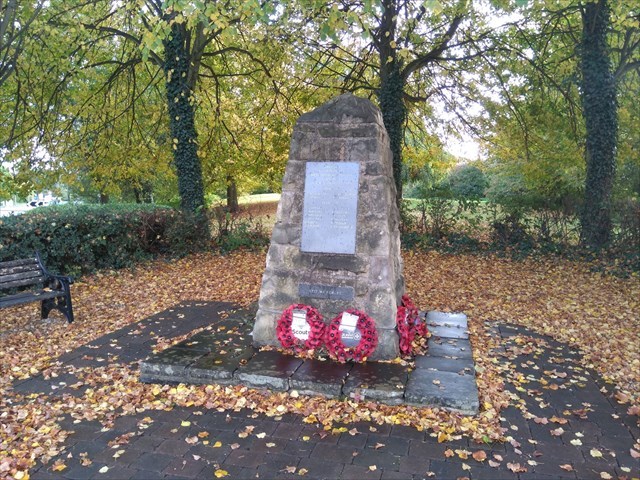 GC91BT8 War Memorial #1334 ~ Bilsthorpe (Traditional Cache) in East ...