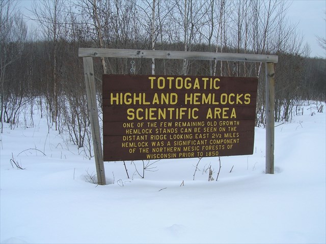 GC6CT6D Totogatic Highland Hemlock Scientific Area Marker (Traditional ...