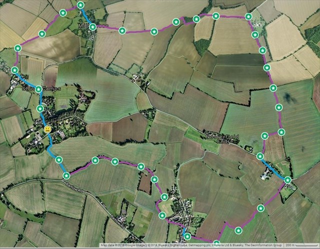GC7Q4E4 Camps Circular.. Castle Camps _ Footpath Micro (Traditional ...
