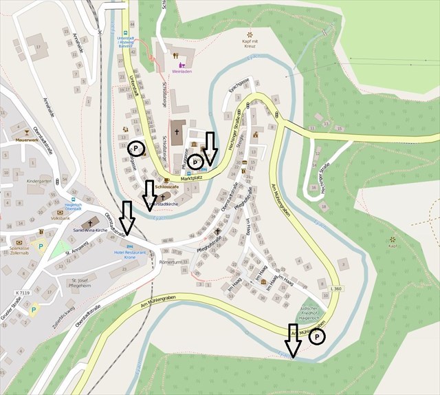 GC6HYD7 Mäander der Eyach - Ein Fluss in Bewegung (Earthcache) in Baden ...