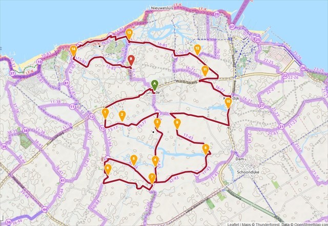 GC85ZQF 1000 jaar Groede (Multi-cache) in Zeeland, Netherlands created ...
