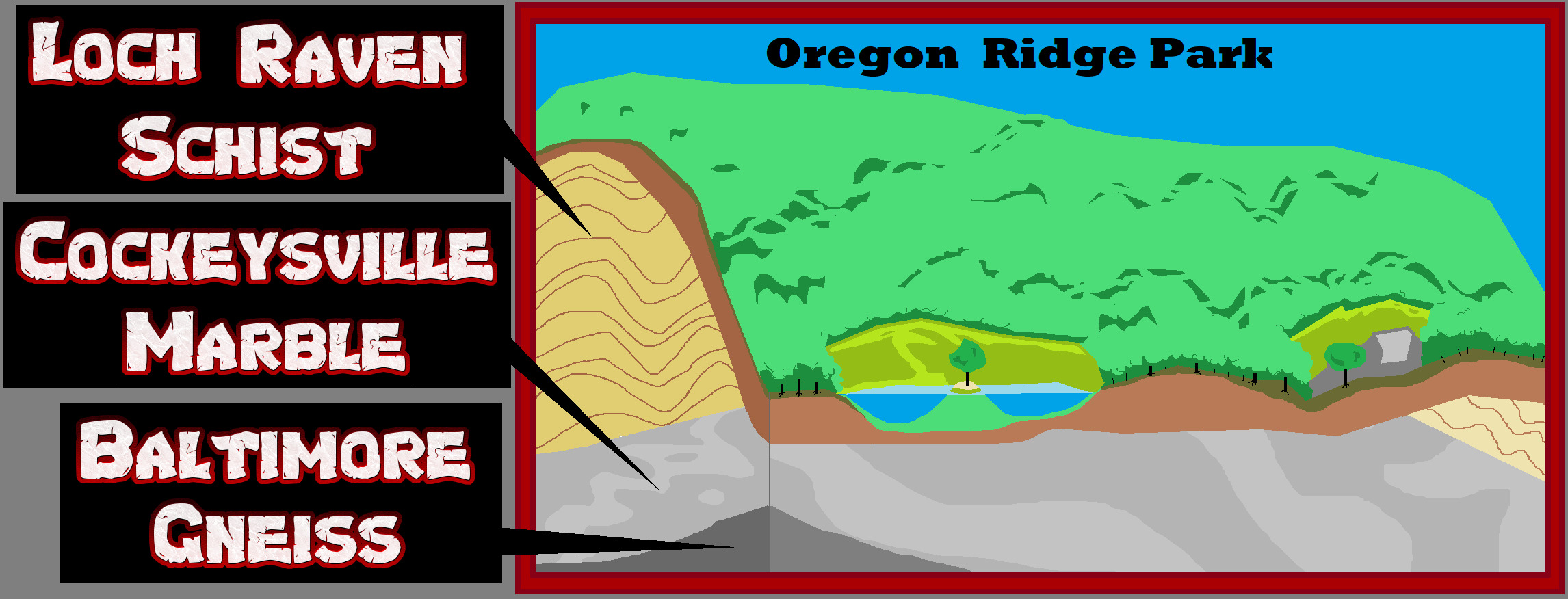 GC97QW9 Oregon Ridge Park has Layers (Earthcache) in Maryland, United ...