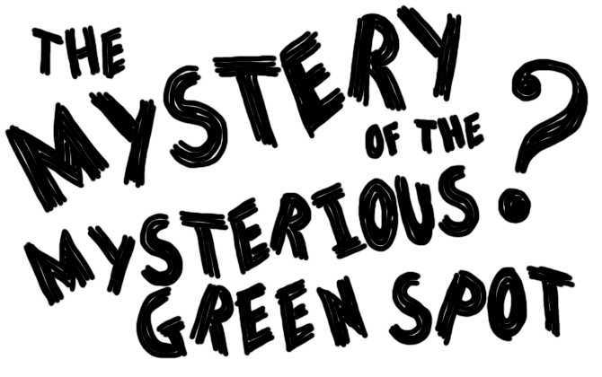 GC6XEFE The Mystery of the Mysterious Green Spot (Auck) (Unknown Cache ...