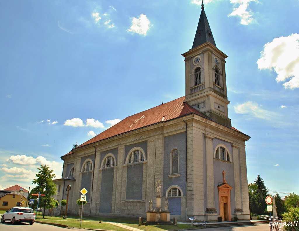 GC6WKDK Kostol Sv. Michala archanjela - Gbely (Multi-cache) in Trnavský ...