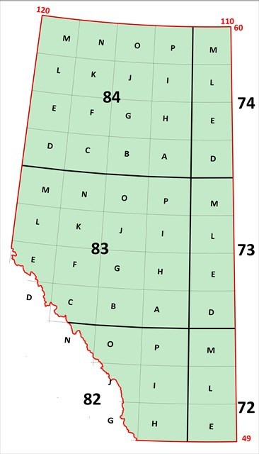 GC8GMCY Alberta Map Sheets, Part Three of Triple Crown II (Unknown ...