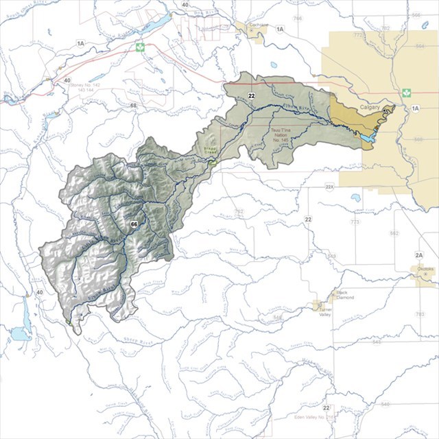 GC7R98C Bow & Elbow Confluence: Floodplains & Goose Island (Earthcache ...