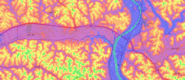 GC6BVQY Great Teays River and Tight Lake (Earthcache) in West Virginia ...
