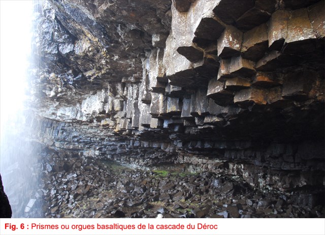 GC6TJWJ Les orgues volcaniques de la cascade du Déroc (Earthcache) in ...