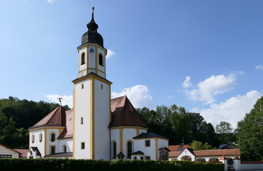 GC8B744 Ornautal: Oberornau St. Andreas (Traditional Cache) in Bayern, Germany created by ...