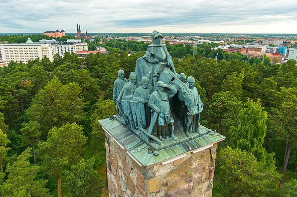 GC72MJ4 Sten Sturemonumentet (Multi-cache) in Uppsala, Sweden created ...