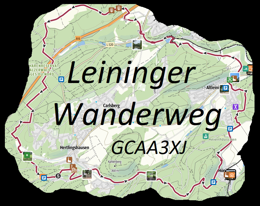 GCAA3XJ Leininger Wanderweg (LW) (Letterbox Hybrid) in Rheinland-Pfalz ...