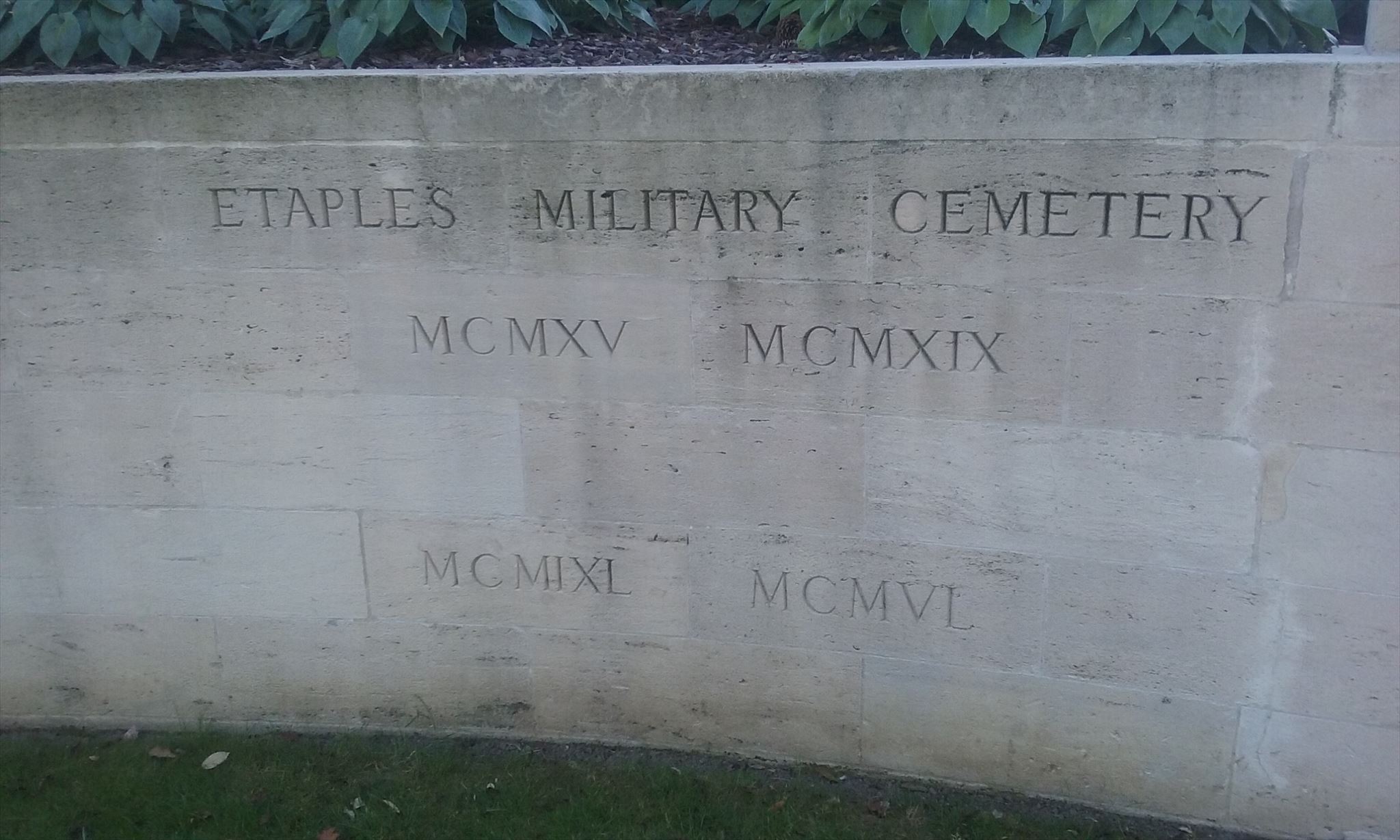 Cimetière militaire du Commonwealth "Etaples Military Cemetery ...