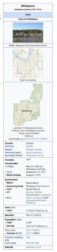 Athabasca - Alberta Canada - Wikipedia Entries on Waymarking.com