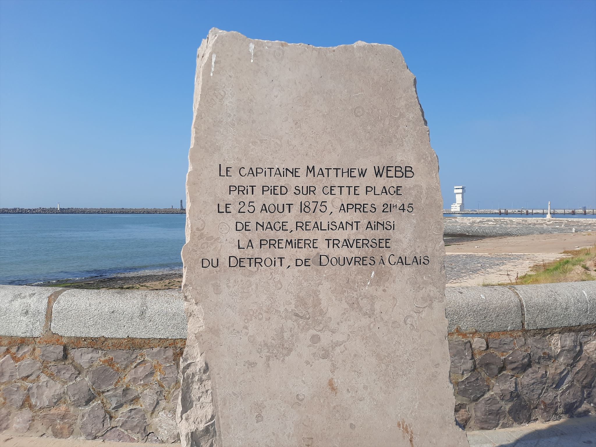 FIRST -- Crossing of the strait, from Dover to Calais - Calais, France ...