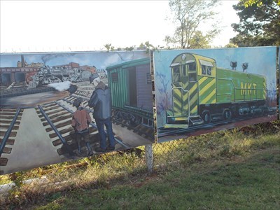 Railroad Mural - Railroad Museum - Oklahoma City, OK - Murals on ...