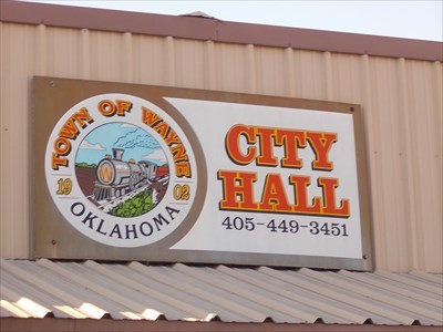 Town of Wayne, Oklahoma - City and Town Halls on Waymarking.com