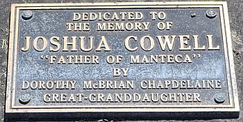 Joshua Cowell - Manteca, CA - Citizen Memorials on Waymarking.com