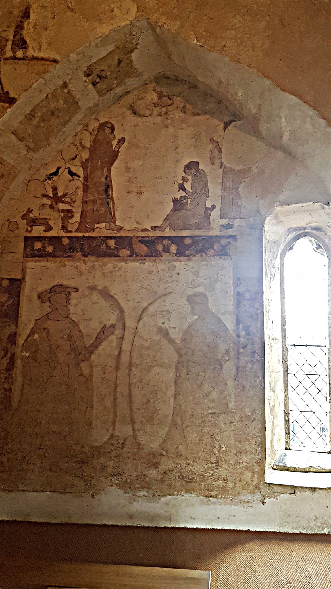 Longthorpe Tower Murals - Longthorpe, Cambridgeshire - Murals on ...