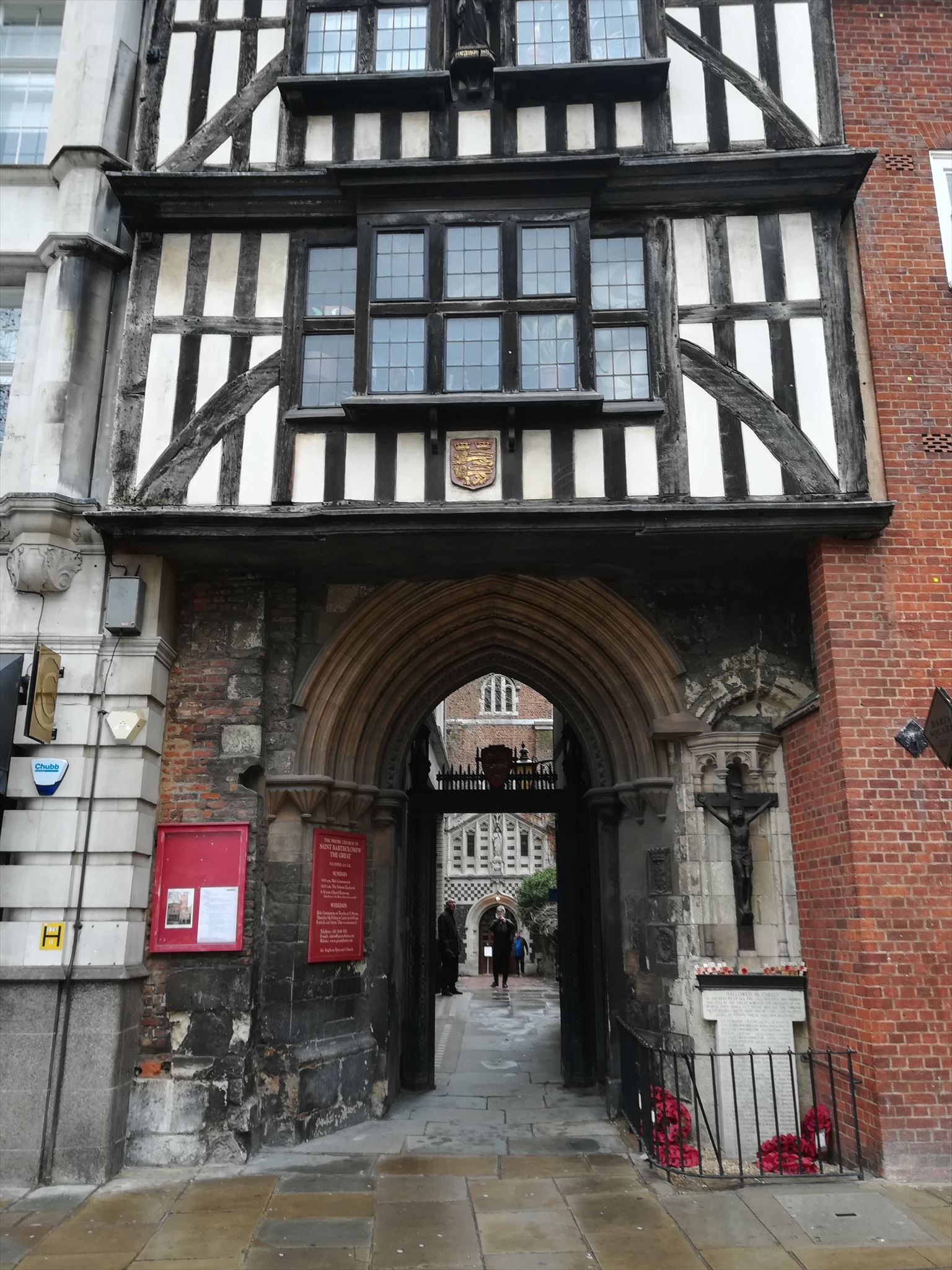 St. Bartholomew’s Gatehouse - London, UK - Roadside Attractions on ...