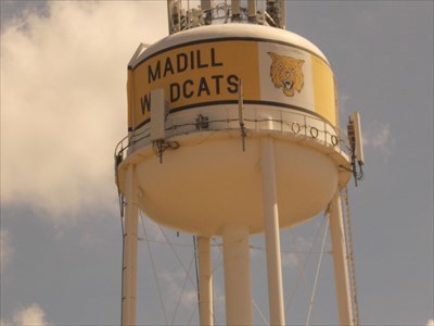 Municipal Water Tower - Madill, OK - Water Towers on Waymarking.com