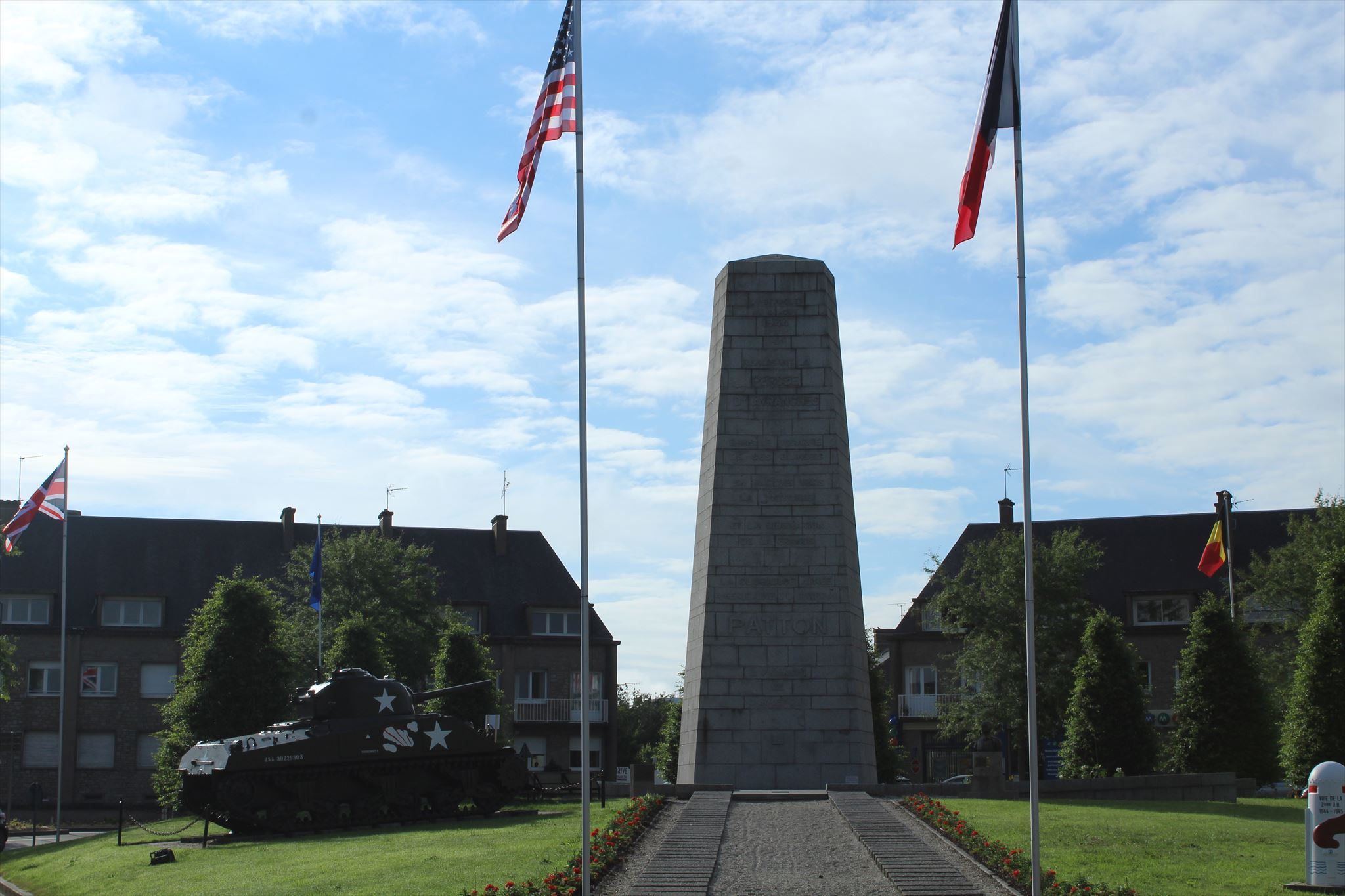 Monument du général Patton - Avranches, France - World War II Memorials ...