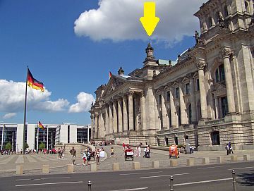 Soviet Flag over the Reichstag - Berlin, Germany - World War II Sites ...
