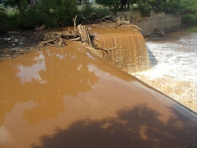Washita River Dam - Carnegie, OK - Water Dams on Waymarking.com