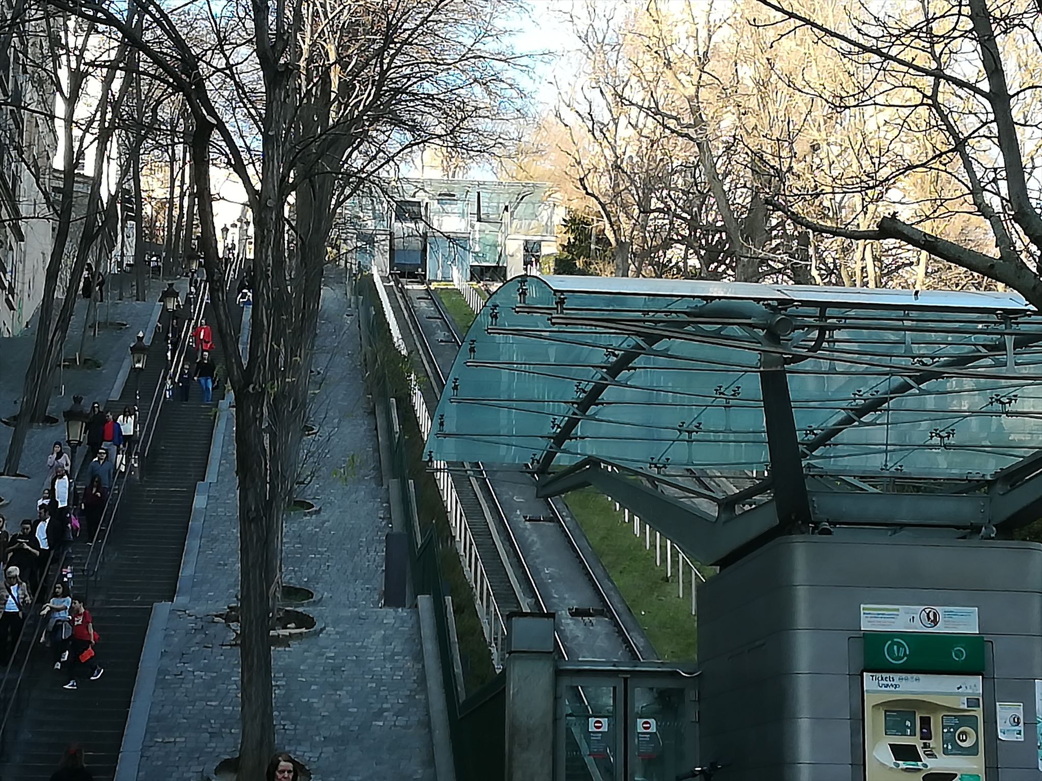 Montmartre Funicular - Paris, France - Roadside Attractions on ...