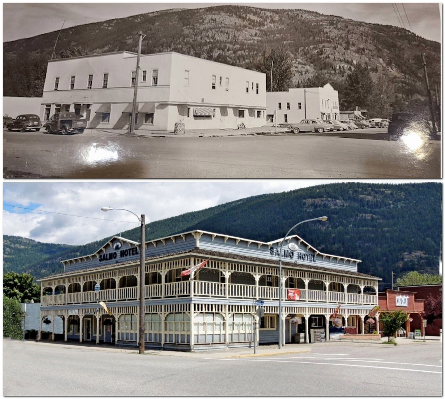 Salmo Hotel - Salmo, British Columbia - Photos Then and Now on ...