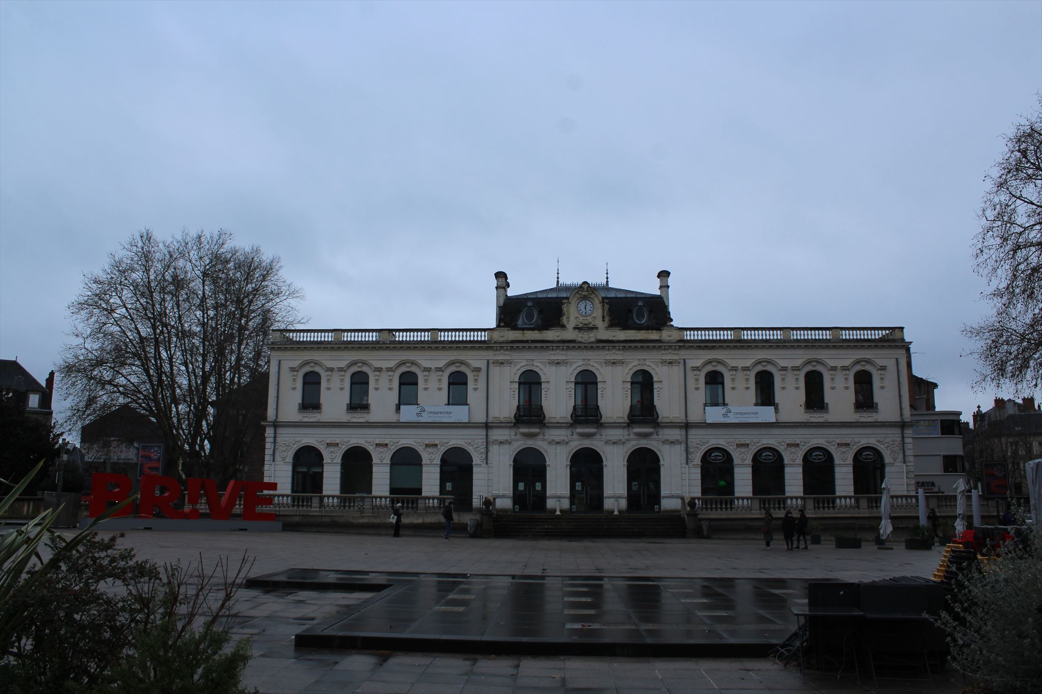 Brive - Nouvelle-Aquitaine, France - City Names in Giant Letters on ...