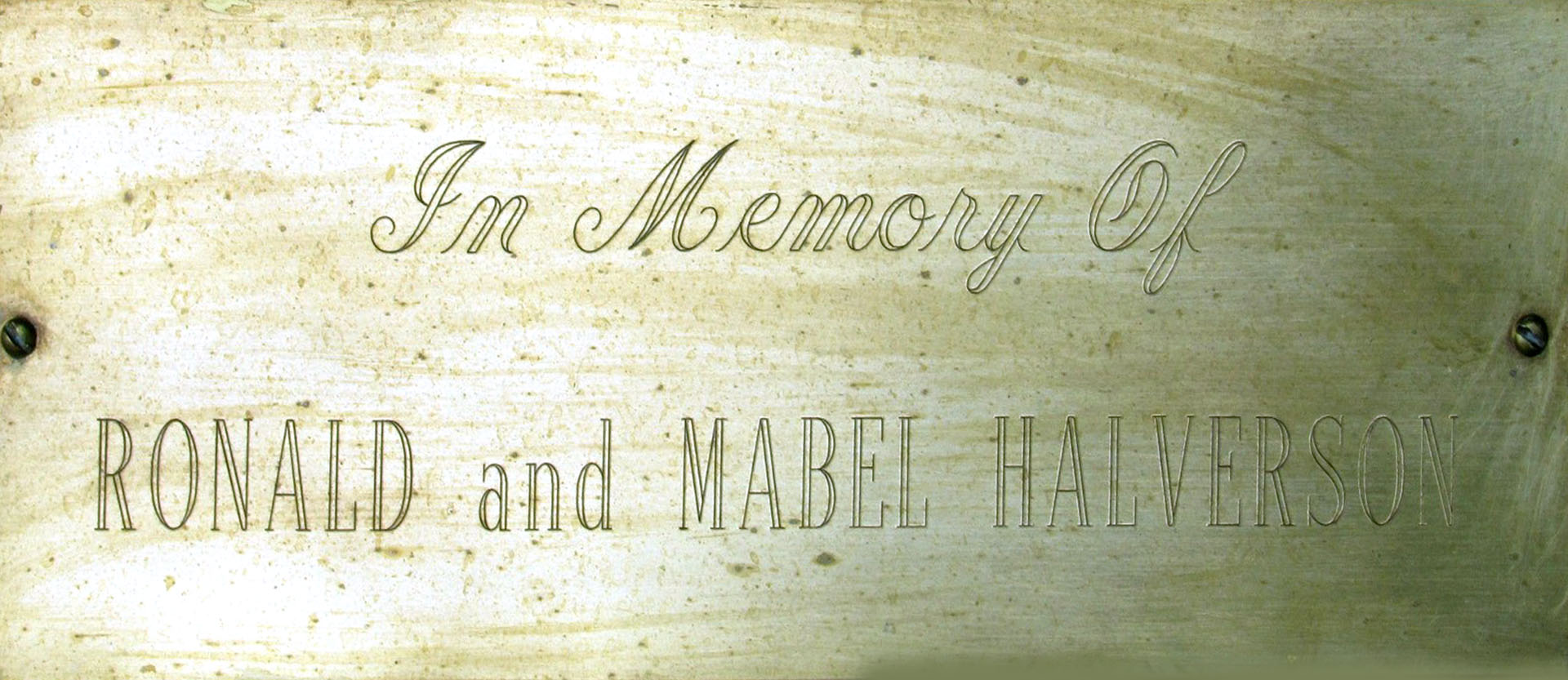 Ronald and Mabel Halverson - Big Timber, Montana - Dedicated Benches on ...