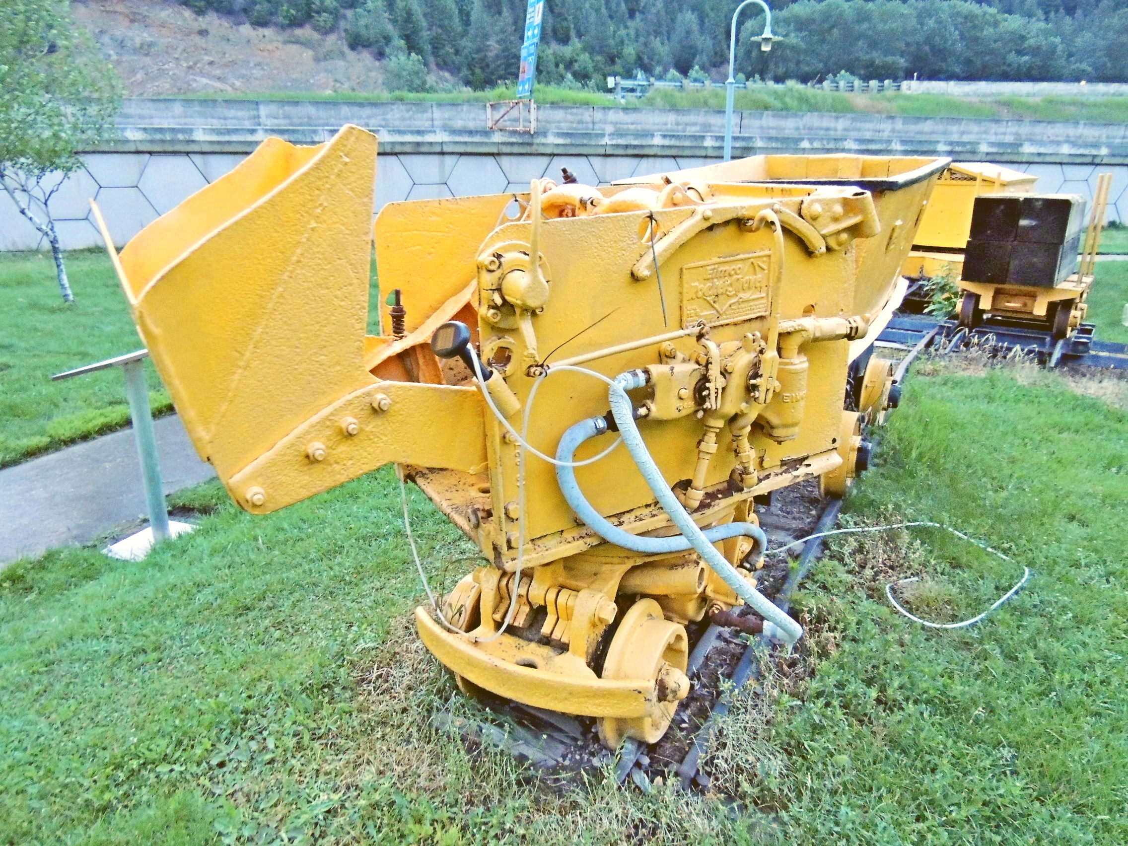 Eimco Track Mucker - Wallace, ID - Static Train Cars on Waymarking.com