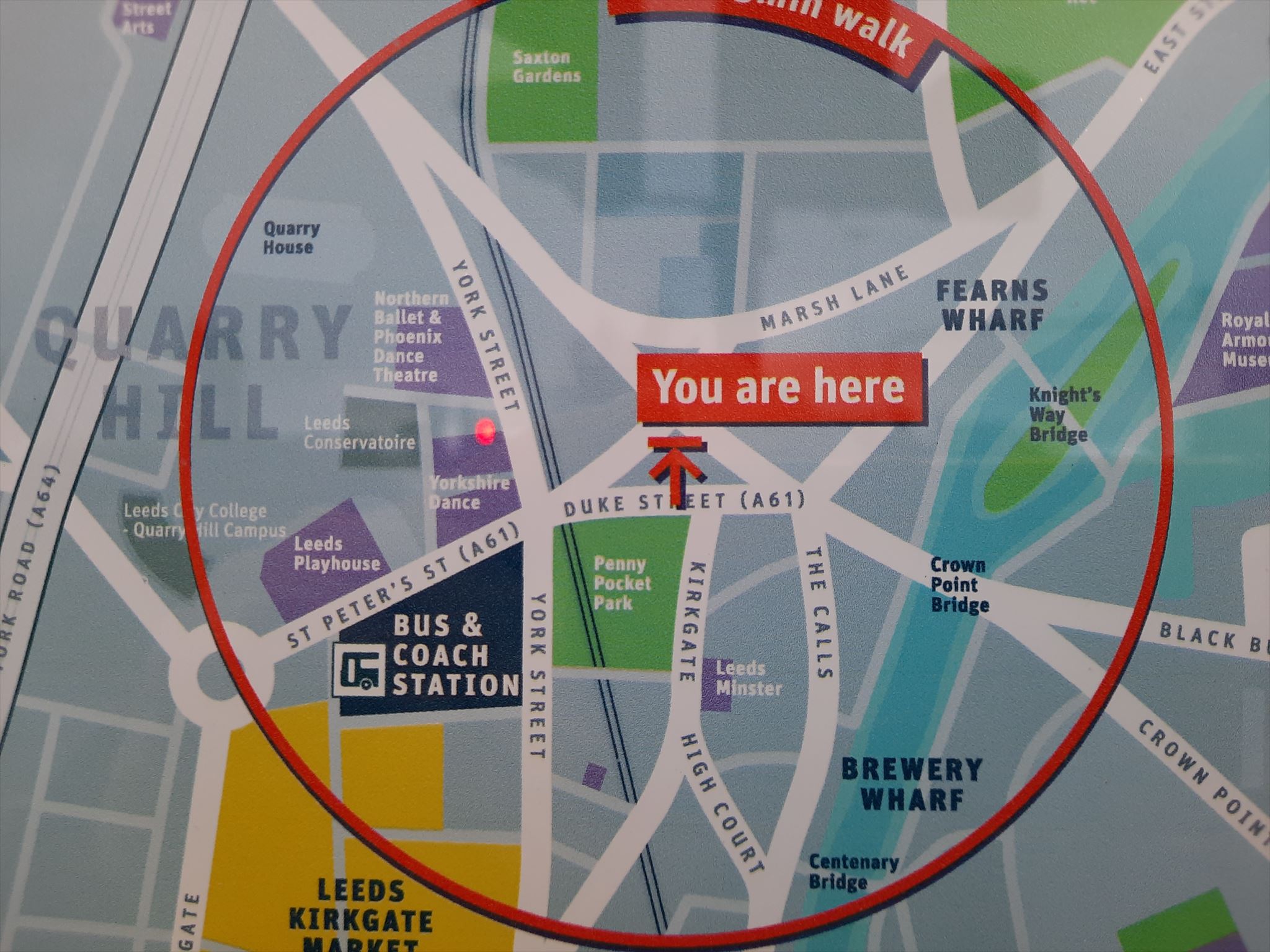You Are Here : City Centre Duke Street 02 - Leeds, UK - 'You Are Here ...