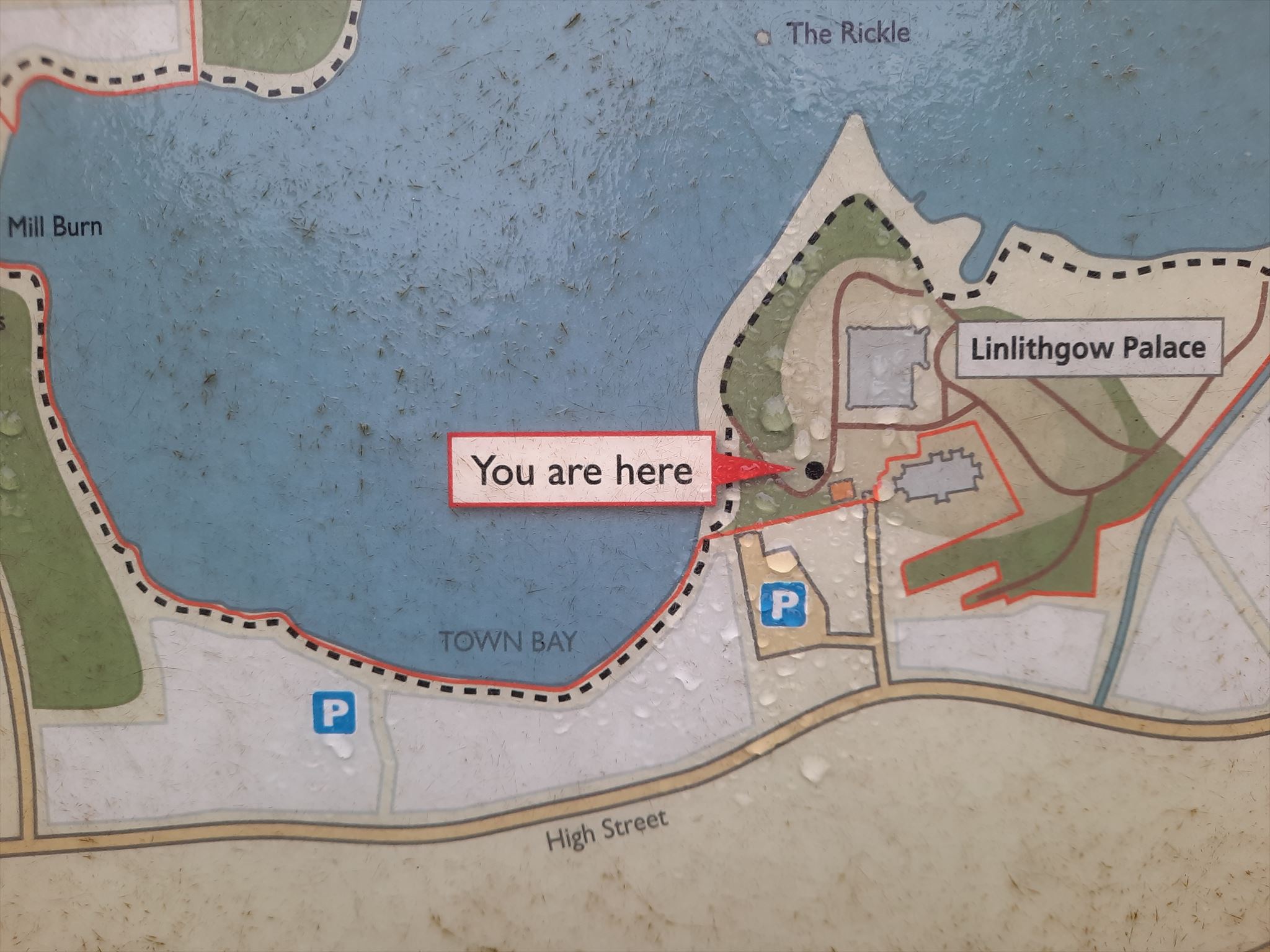 You Are Here : Linlithgow Peel - Linlithgow, Scotland, UK - 'You Are ...
