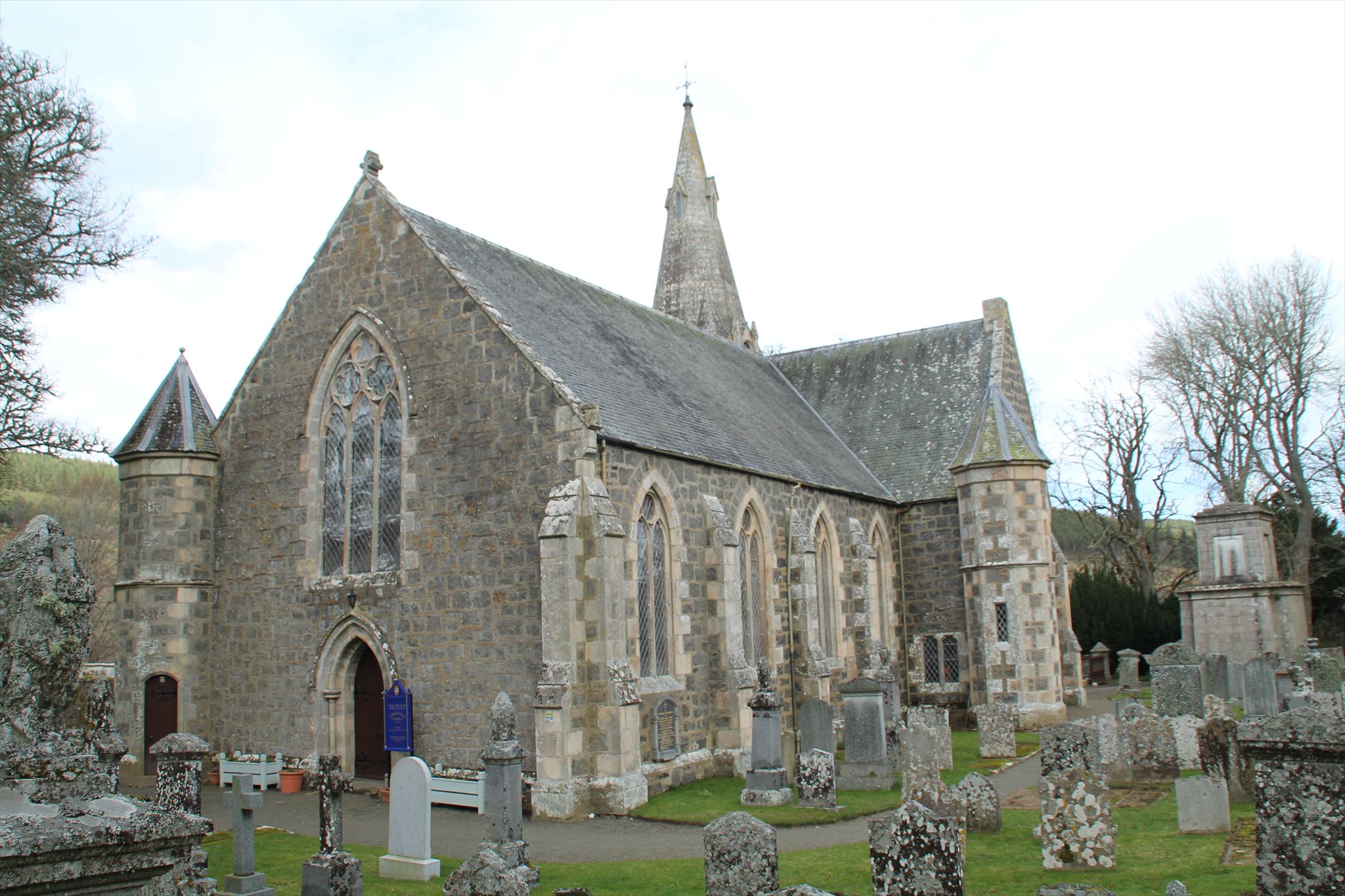 The Bell Tower of Strathdon Parish Church - Strathdon, Scotland, UK ...
