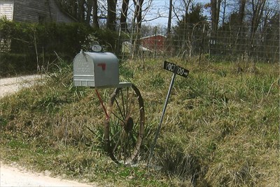 Bike wheels on mailboxes - is this a thing? : r/cycling