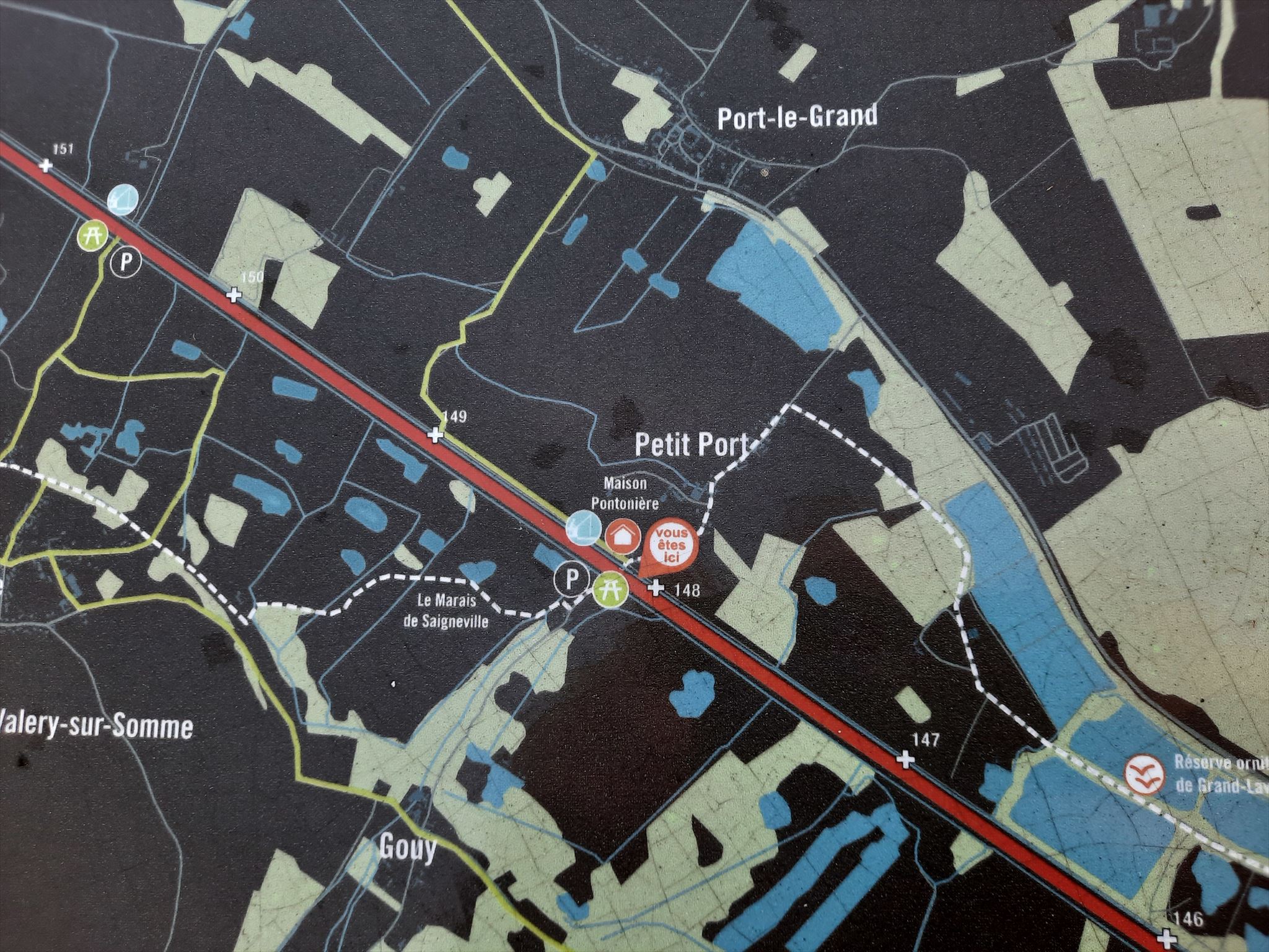 Vous Êtes Ici : Véloroute - Petit Port, France - 'You Are Here' Maps on ...