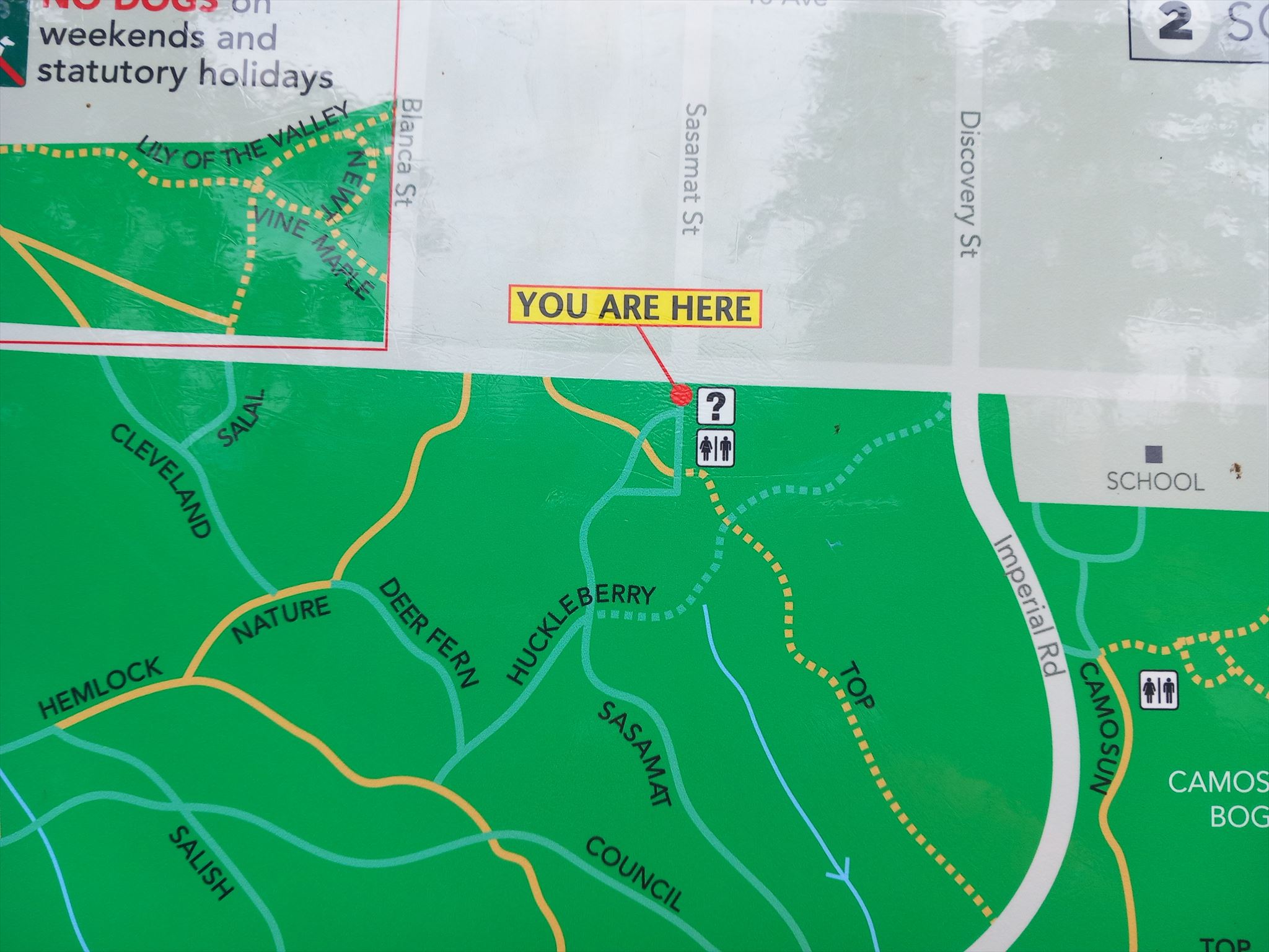 You Are Here - Pacific Spirit Regional Park 04 - Vancouver, BC - 'You ...